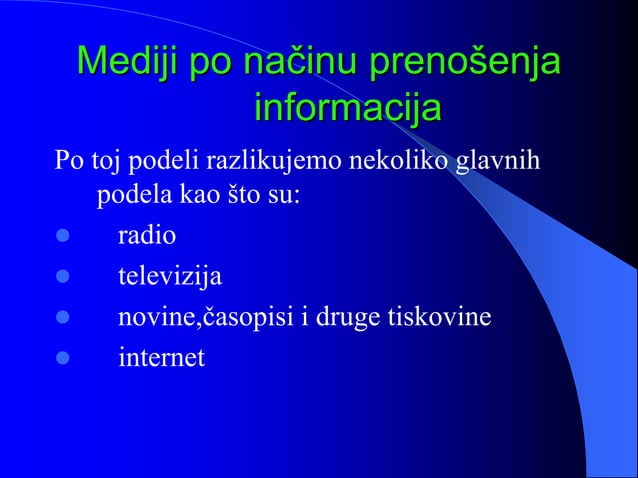 Mediji prezentacija.ppt