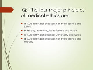 Medical ethics and code of conductsDILEMMA.ppt