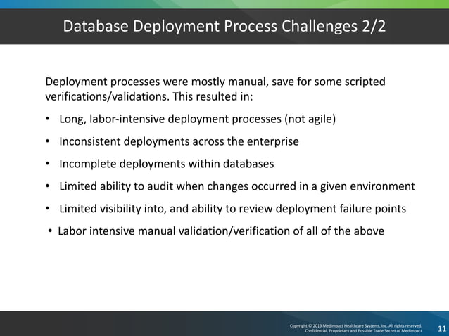 MedImpact’s Journey to Database Deployment Automation | PPT