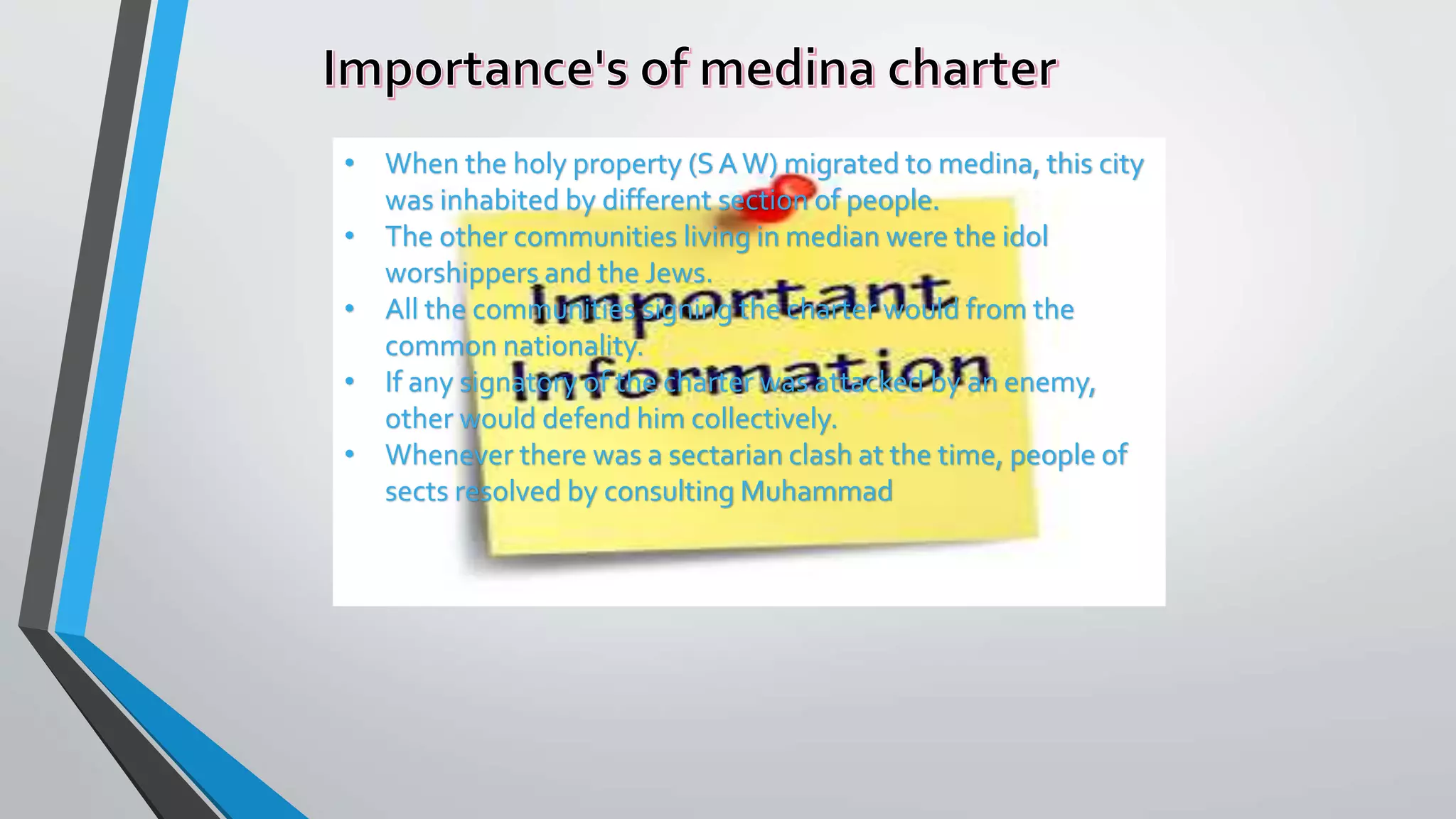 Medina charter | PPTX