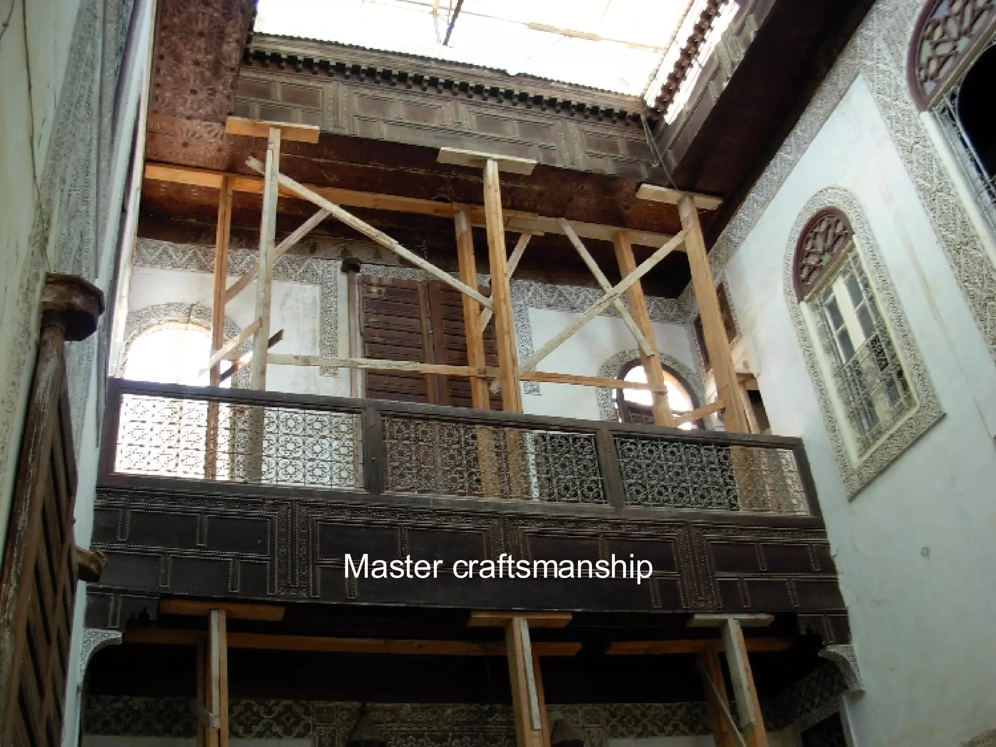 Medina Restoration in Fes, Morocco | PPT