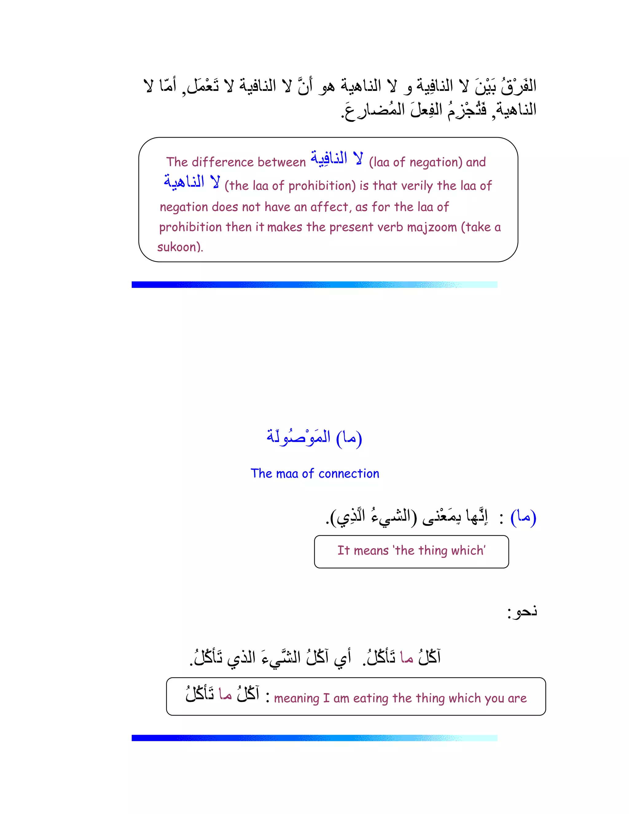 Medina Arabic - book 2 (translated notes) | DOC