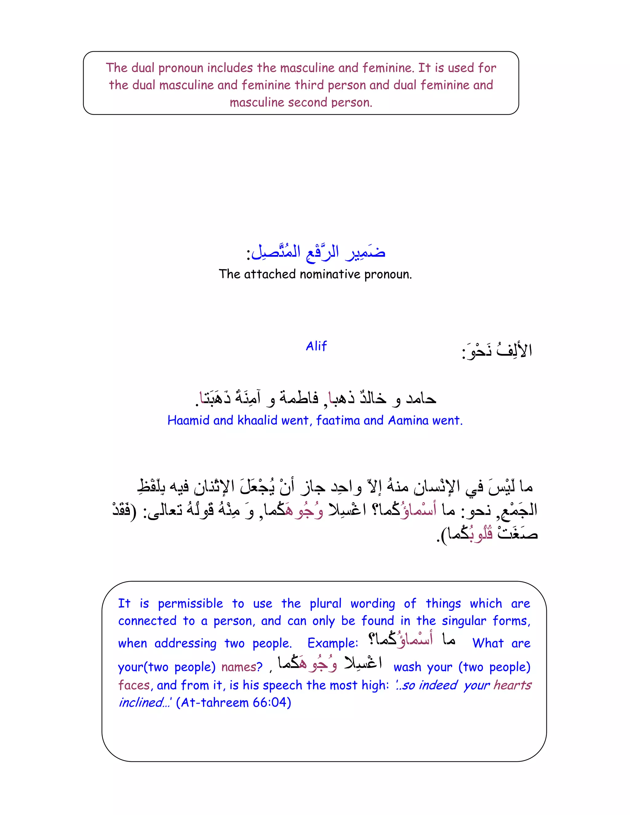 Medina Arabic - book 2 (translated notes) | DOC