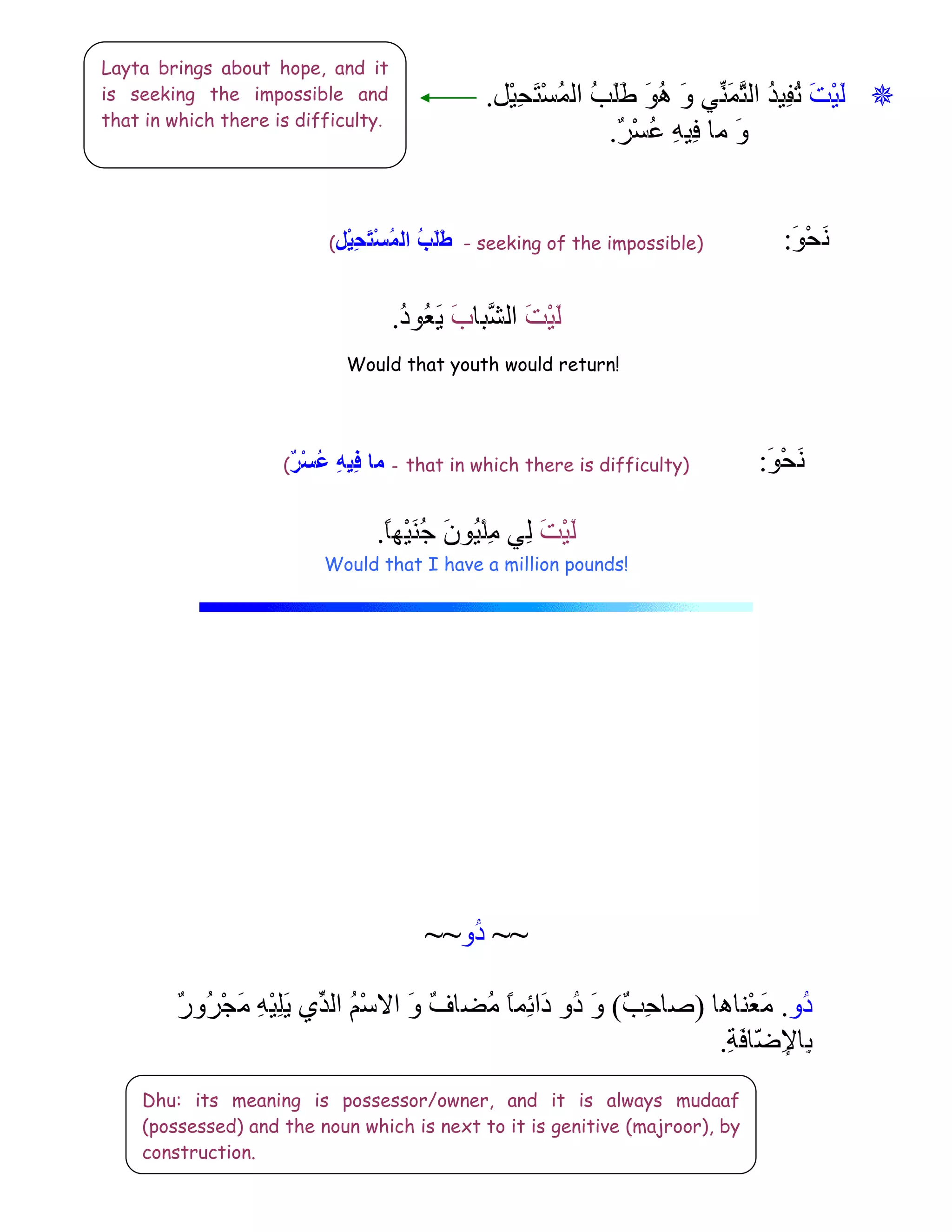 Medina Arabic - book 2 (translated notes) | DOC