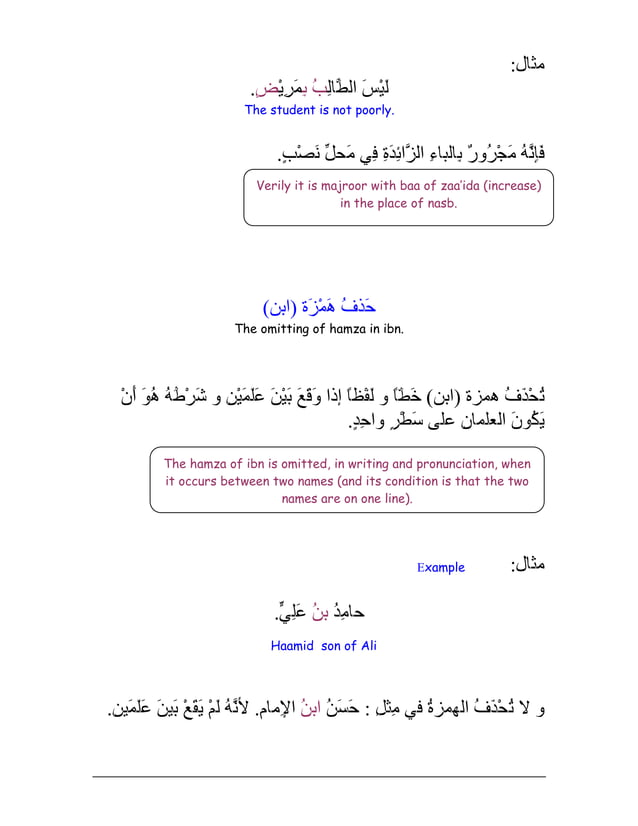 Medina Arabic - book 2 (translated notes) | DOC | Islam | Religion ...