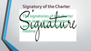 Medina charter | PPTX