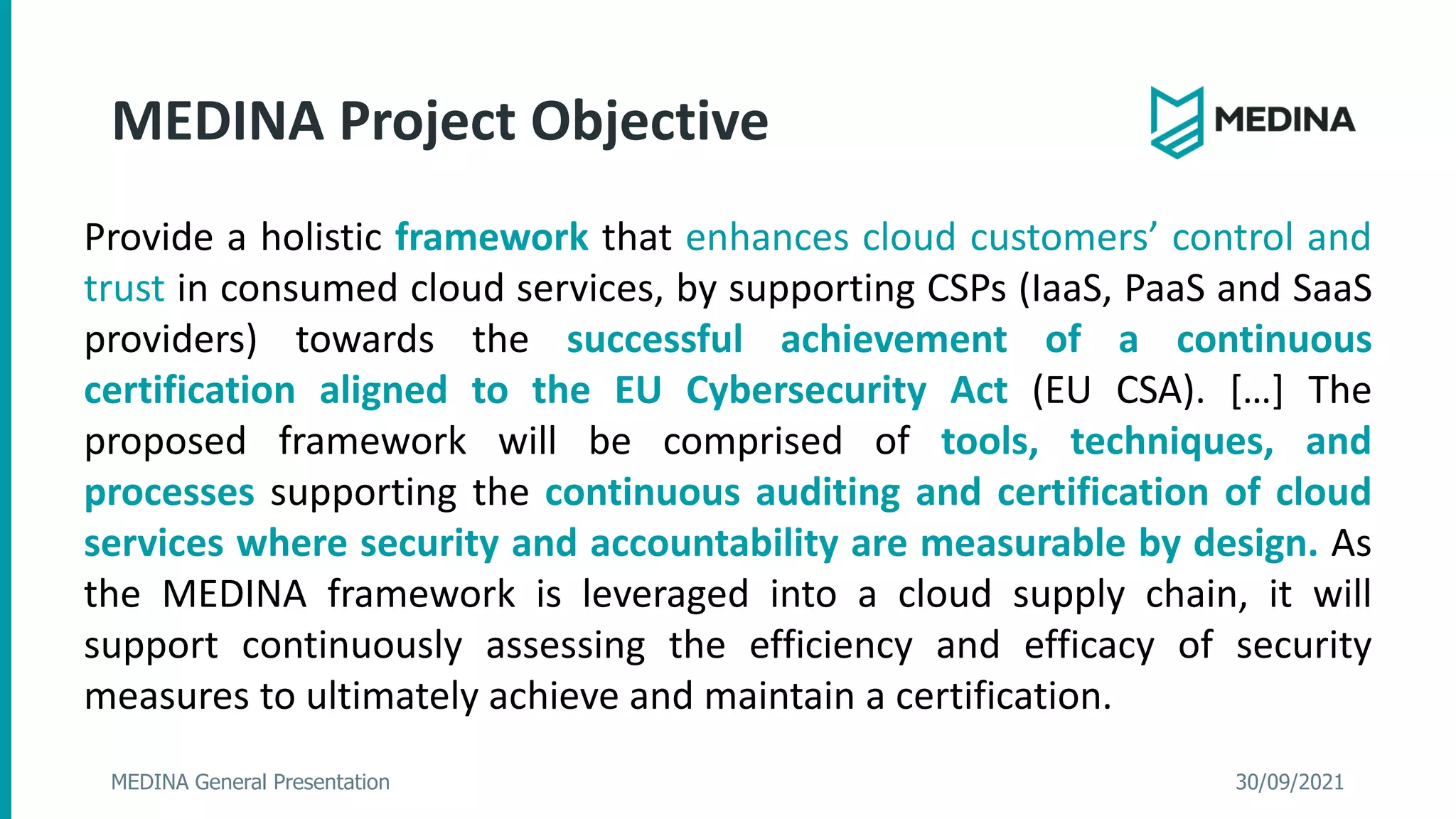 Medina general presentation | PPTX