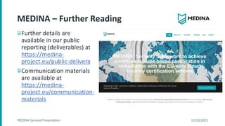 MEDINA General Presentation | PPT