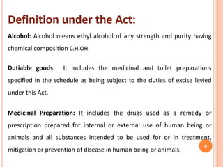 Medicinal & toilet preparation act as per pci | PPTX
