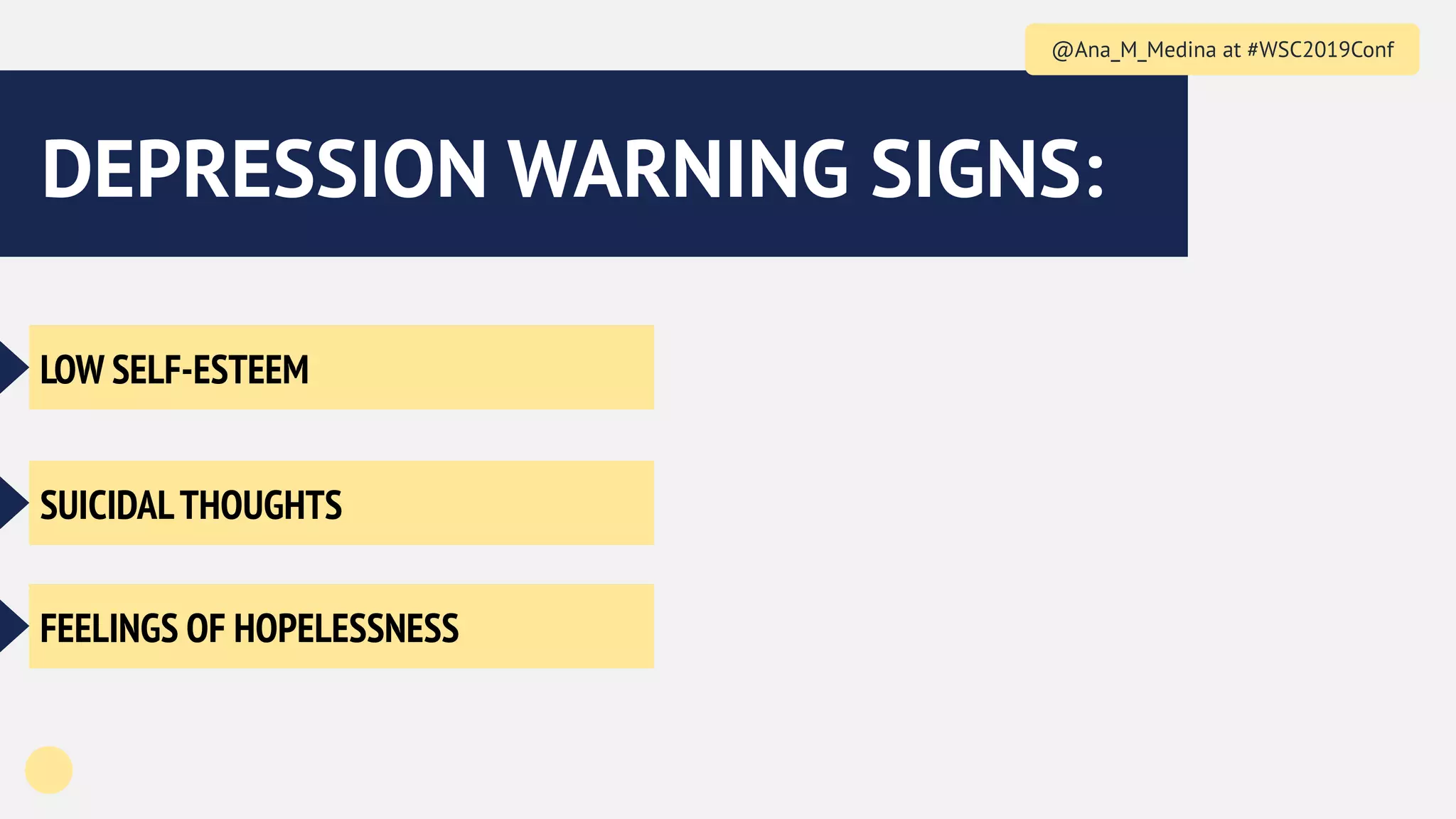 Navigating Mental Health as a Human - Write/Speak/Code 2019 | PDF