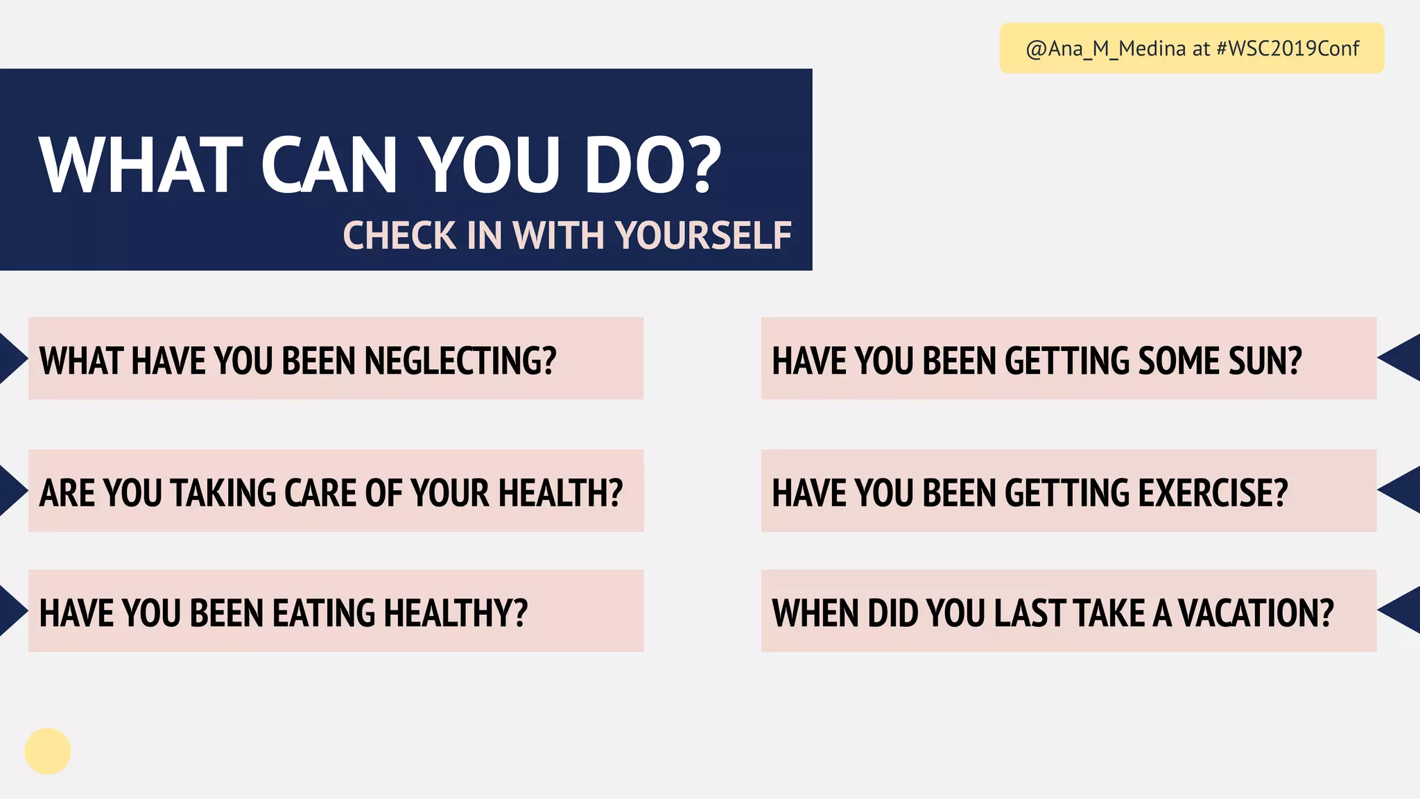 Navigating Mental Health as a Human - Write/Speak/Code 2019 | PDF