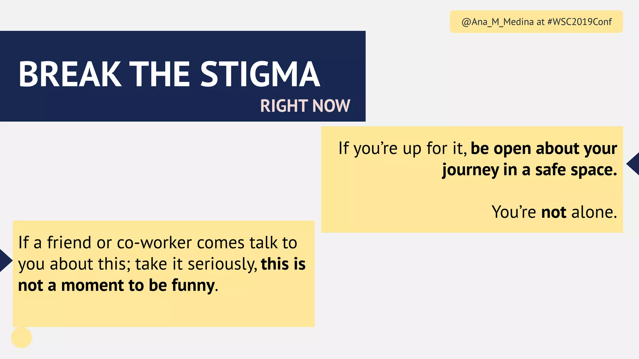 Navigating Mental Health as a Human - Write/Speak/Code 2019 | PDF