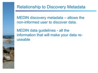 MEDIN data guidelines | PPT