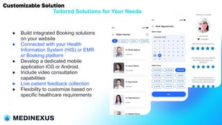 Medinexus Technologies ( White - label Solution) | PPT