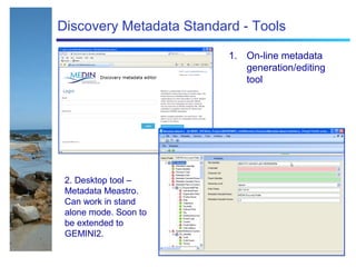 MEDIN Discovery Metadata Standard | PPT