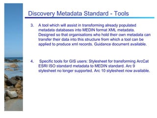 MEDIN Discovery Metadata Standard | PPT