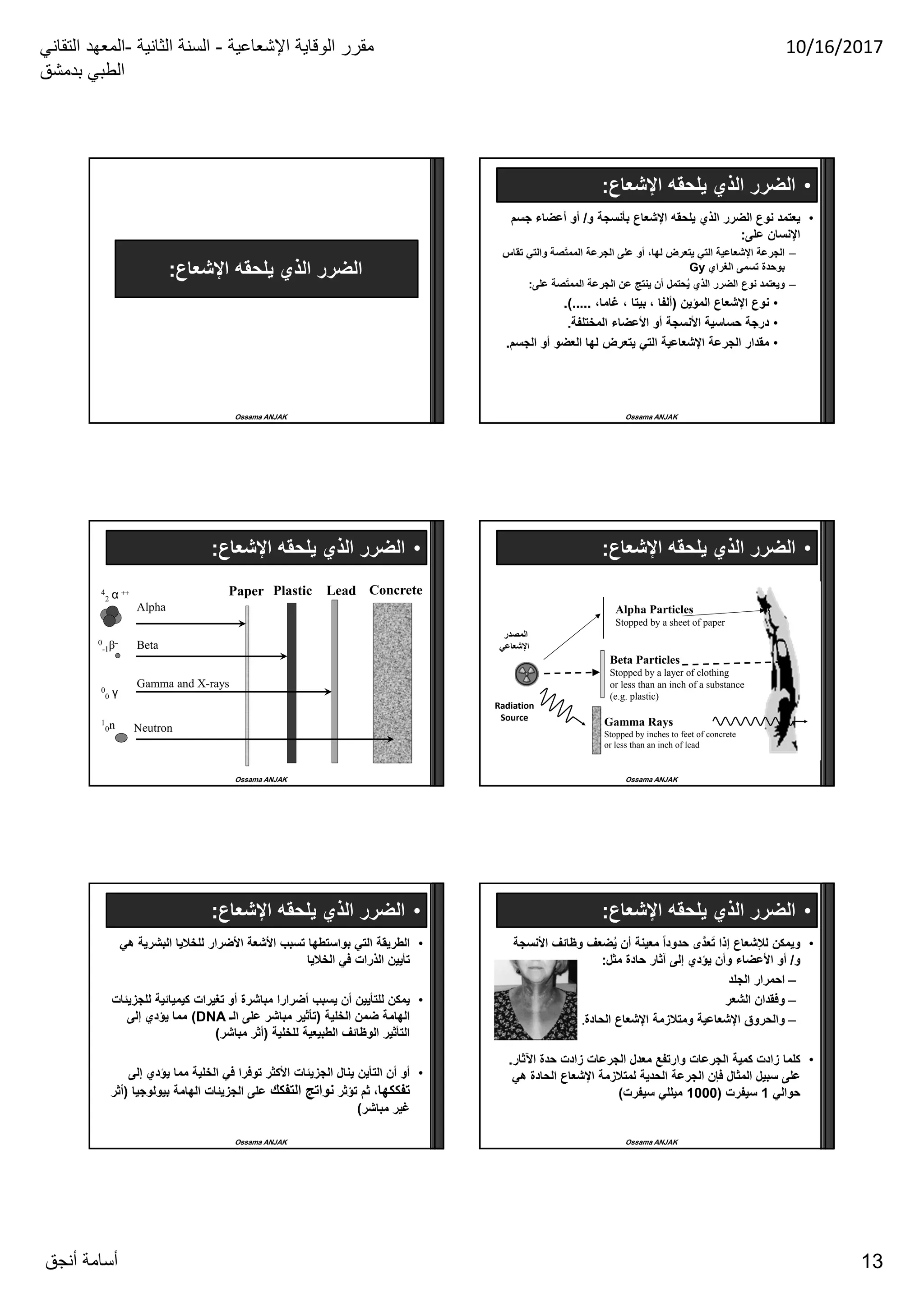 Basic of radiation protection | PDF
