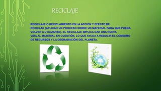 Medio ambiente | PPTX