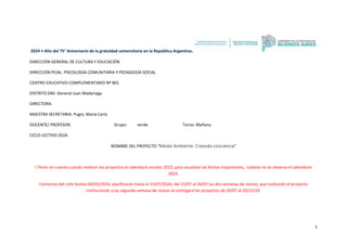 medio ambiente cec 2024.docx para trabajar el meddio | DOCX
