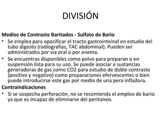 Medios de-contraste ppt | PPT