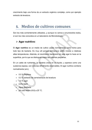 Medios de-cultivo-en-un-laboratorio-de-microbiologc3ada | PDF