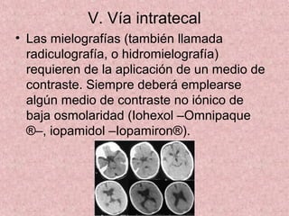 Medios de Contraste | PPT