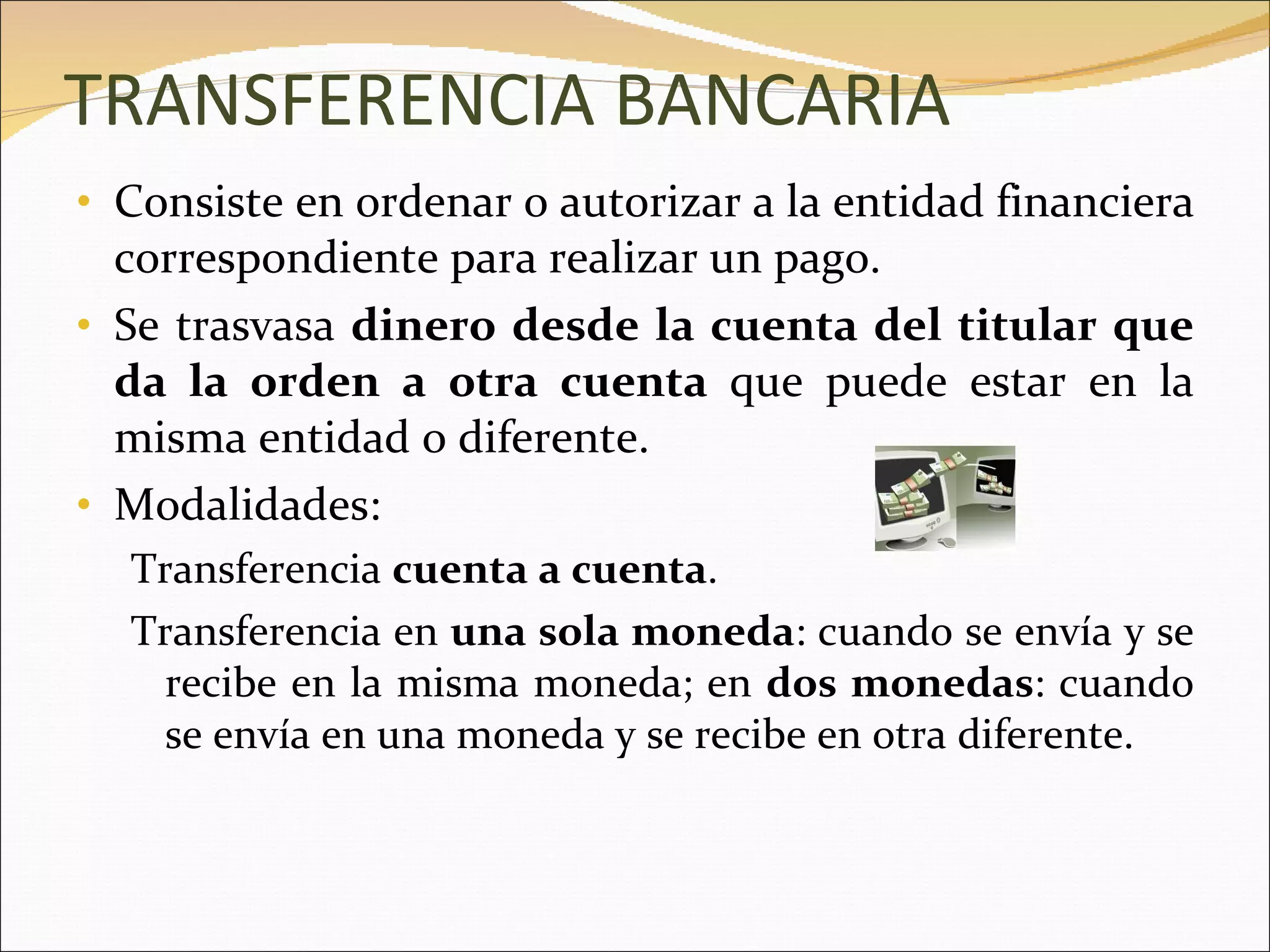 Medios de cobro y pago al contado | PPT
