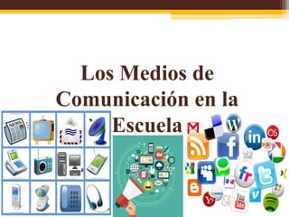 Medios de comunicación (uapa) original | PPTX