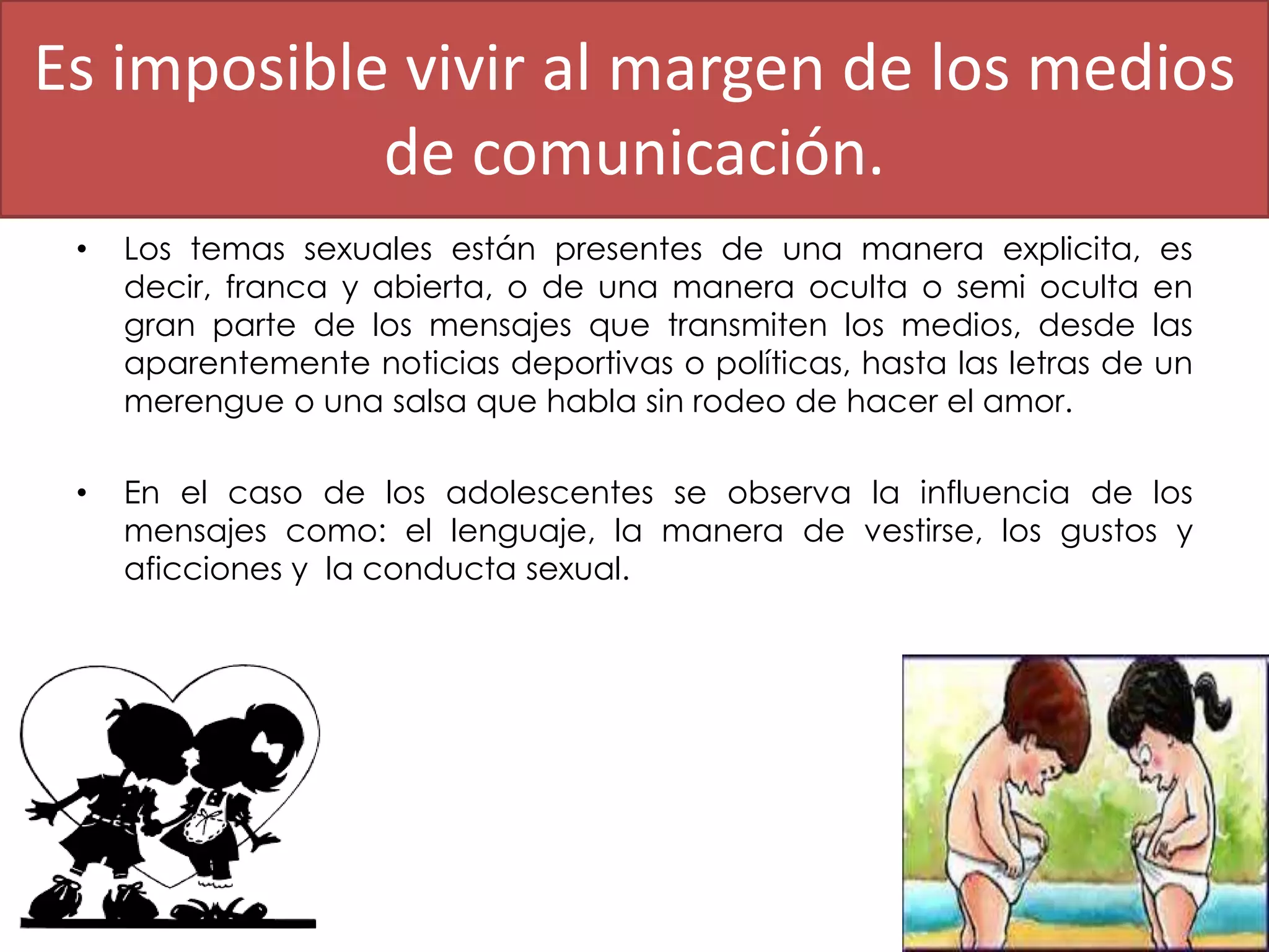 Medios De Comunicación Y Sexualidad Ppt