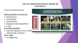 Medios de contraste | PPTX