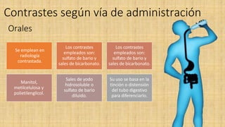 MEDIOS DE CONTRASTE. pptx | PPTX