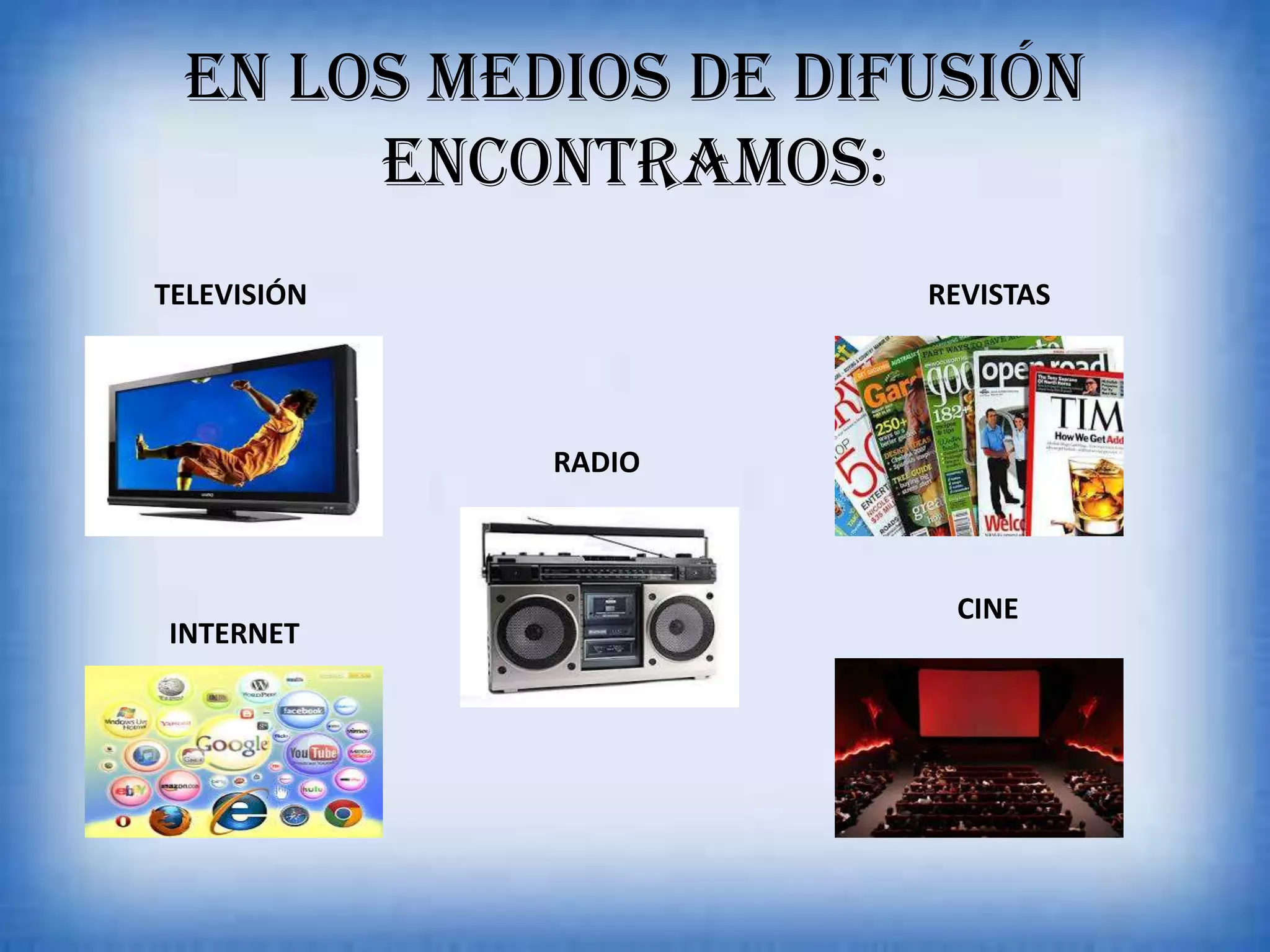 Medios de difusion | PPTX