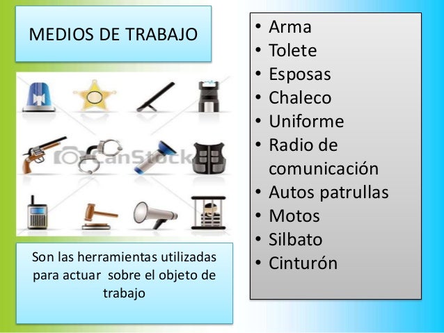 Medios de trabajo