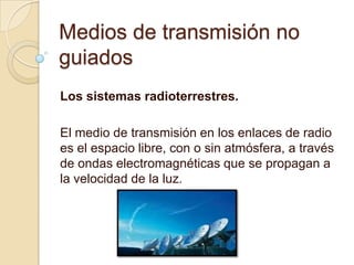 Medios de transmision | PPTX