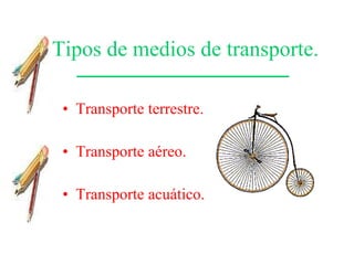Medios de transporte | PPT