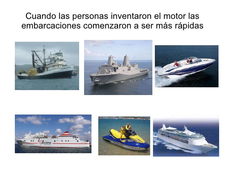 Medios de transporte acuático