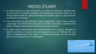 MEDIOS DE TRANSPORTE DE MUESTRAS BIOLOGICAS.pptx