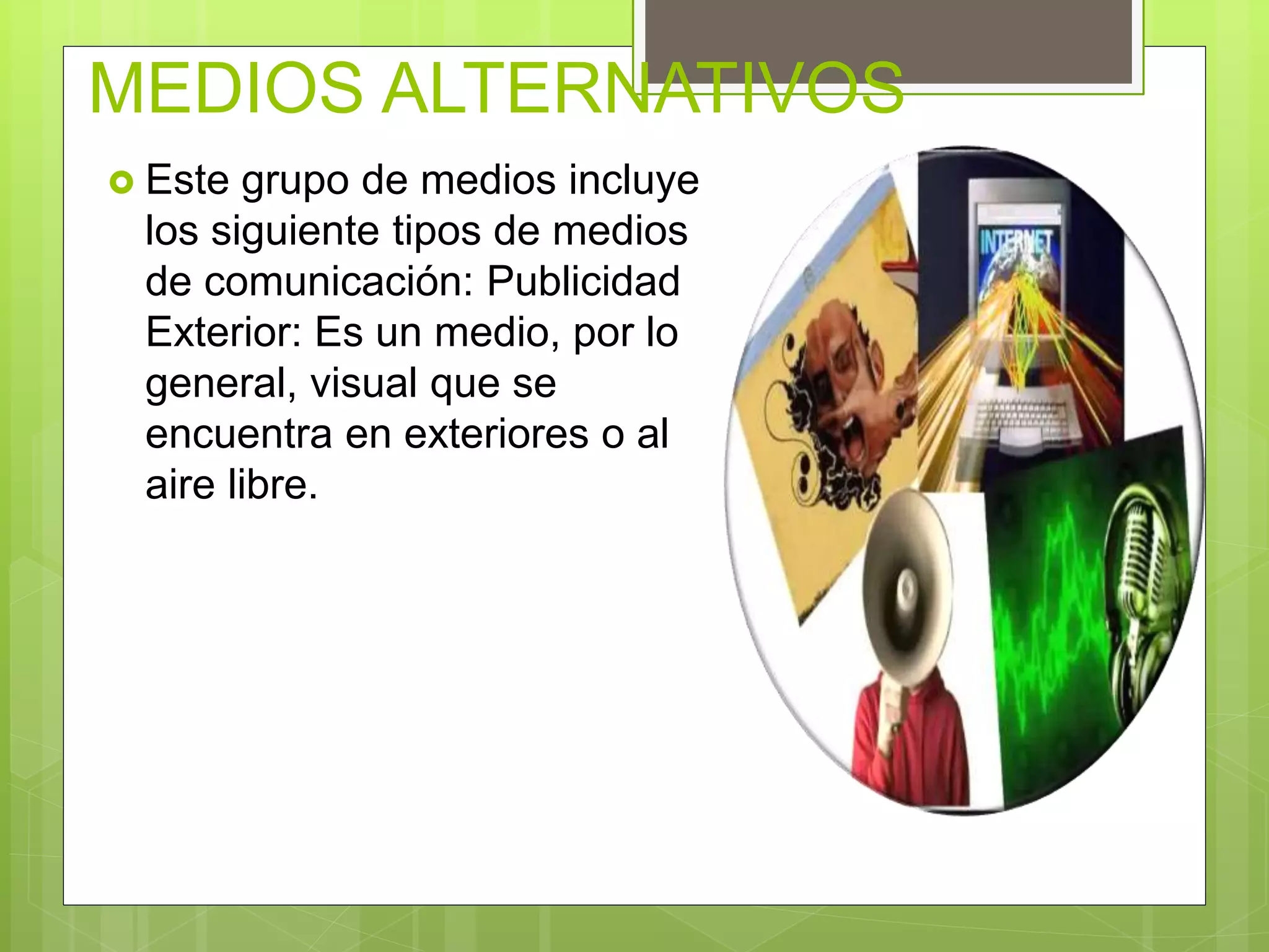 Medios de comunicación MR | PPT