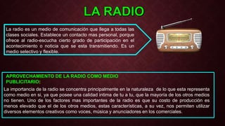 Medios tradicionales | PPTX