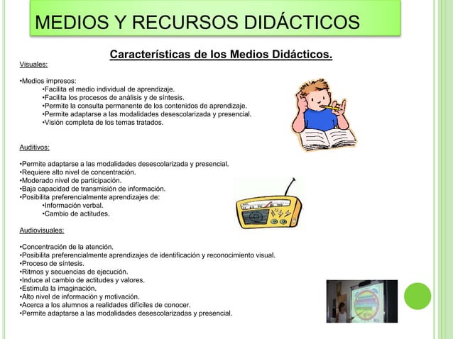 Medios y recursos didacticos | PPT
