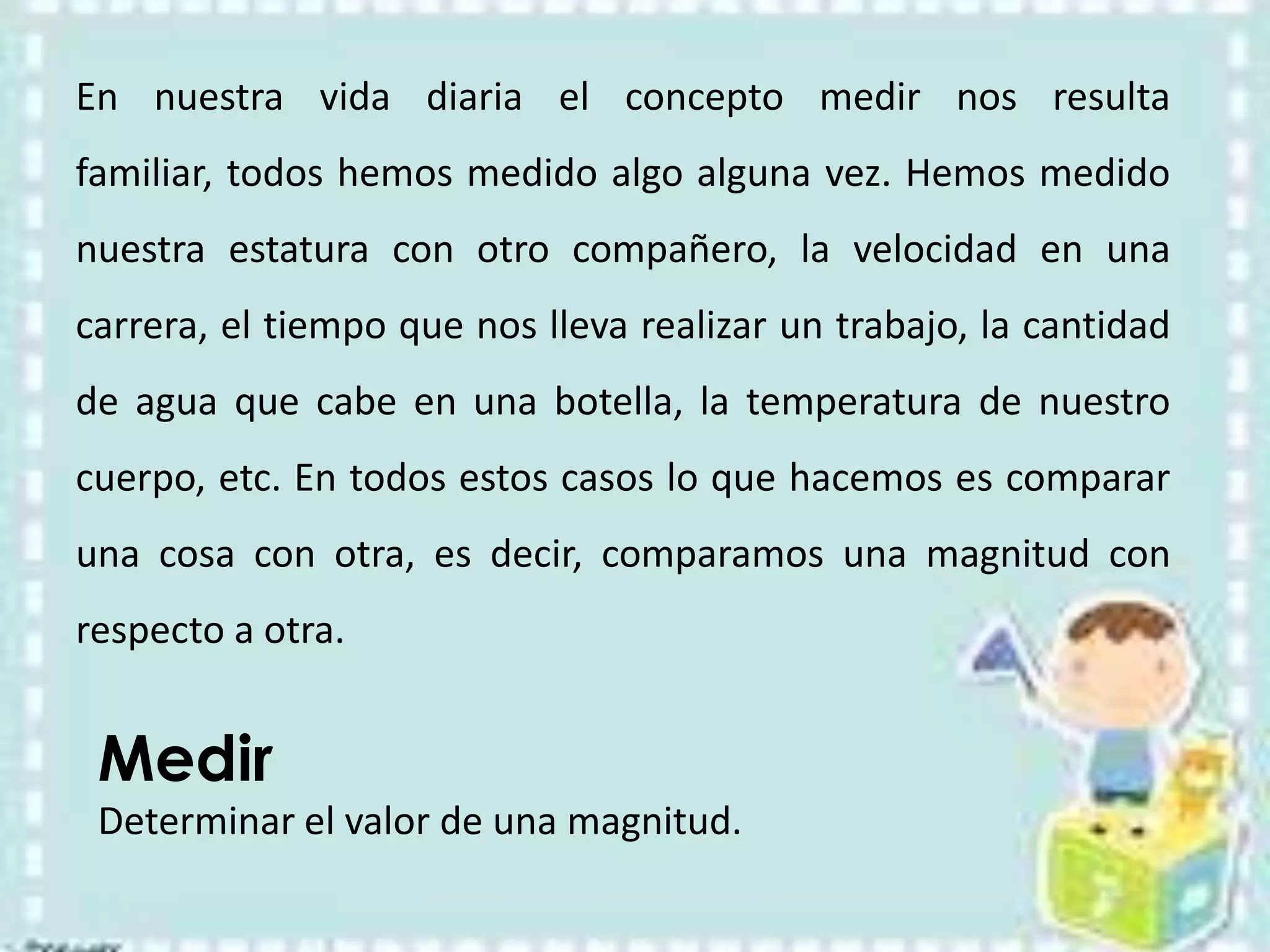 Medir y medida | PPT