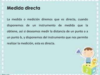 Medir y medida | PPTX
