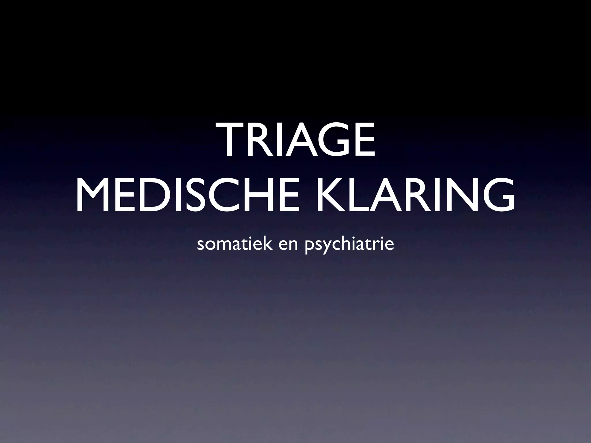 Medische klaring | PDF
