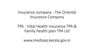 Medisep insurance policy , new kerala government insurance policy for ...