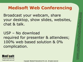 Medisoft Telemedicine Presentation | PPT