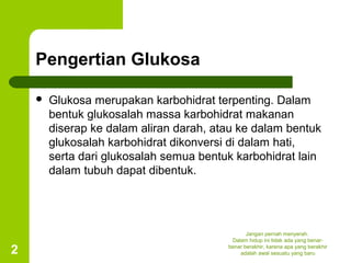 Meditamaya Metabolisme Karbohidrat | PPT