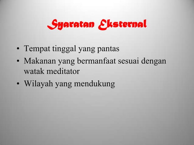 Meditasi metta bhavana | PPTX