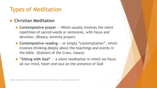 Meditation | PPTX