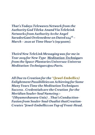 Meditation techniques. | DOCX