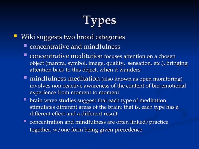 MIND MANAGEMENT TOOL MEDITATION - UP.ppt